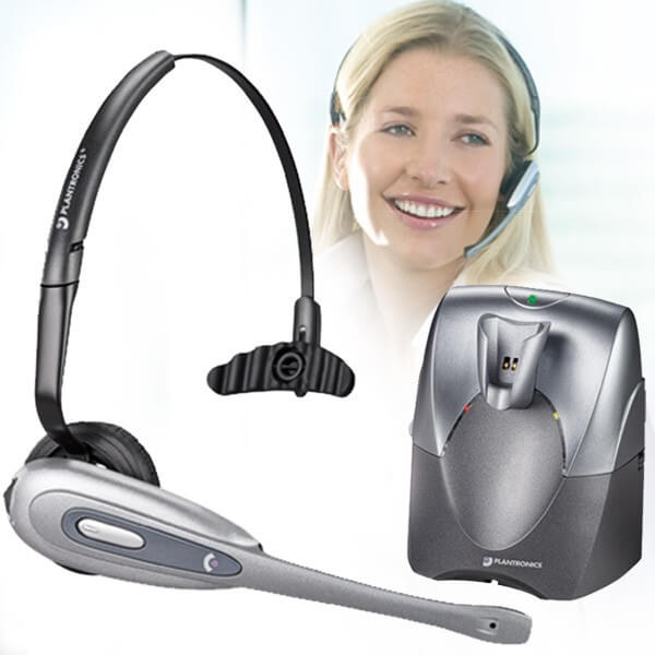 Cordless Plantronics Headset | CS60 Wireless Headset | Headset Store